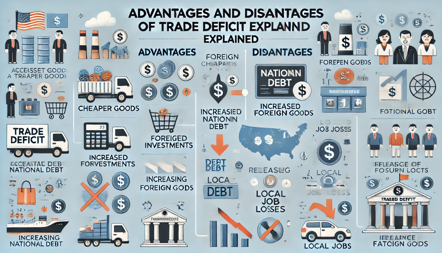 Advantages And Disadvantages Of Trade Deficit Explained - Empowering ...